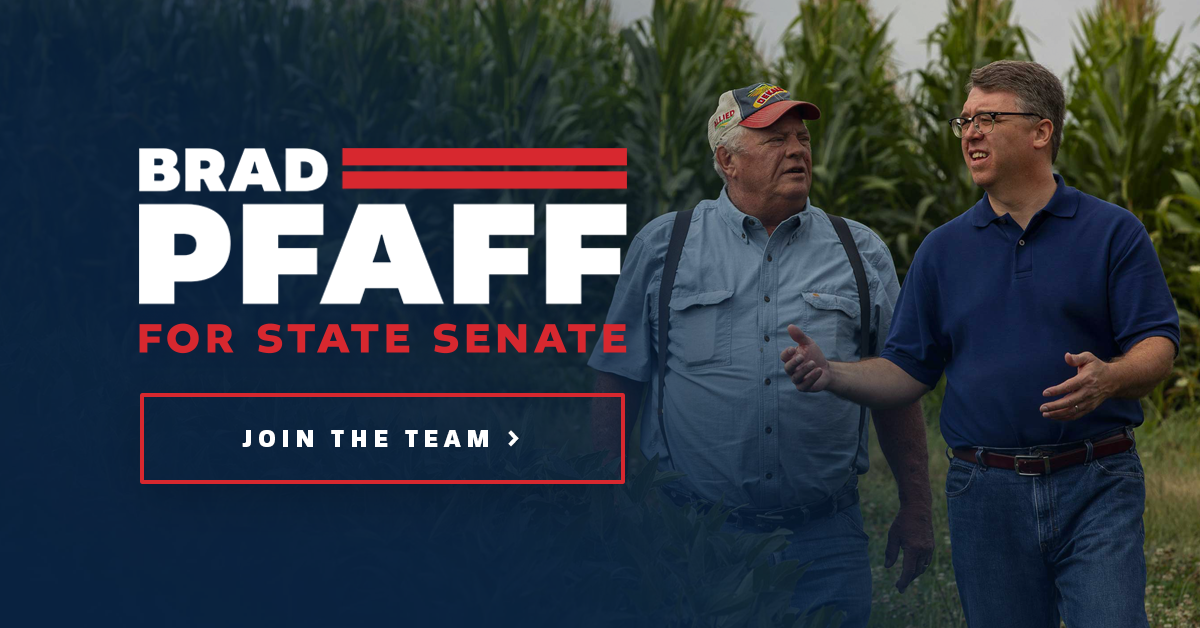 Brad Pfaff Celebrates Victory in State Senate District 32 - Brad Pfaff ...